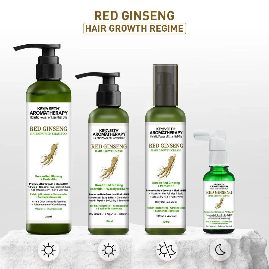 Korean Red Ginseng Hair Cream blocks DHT, with Pentavitin & Caffeine ...