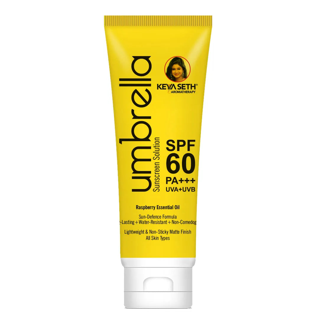Umbrella Sunscreen Solution SPF 60, Broad Spectrum Protection, No White ...
