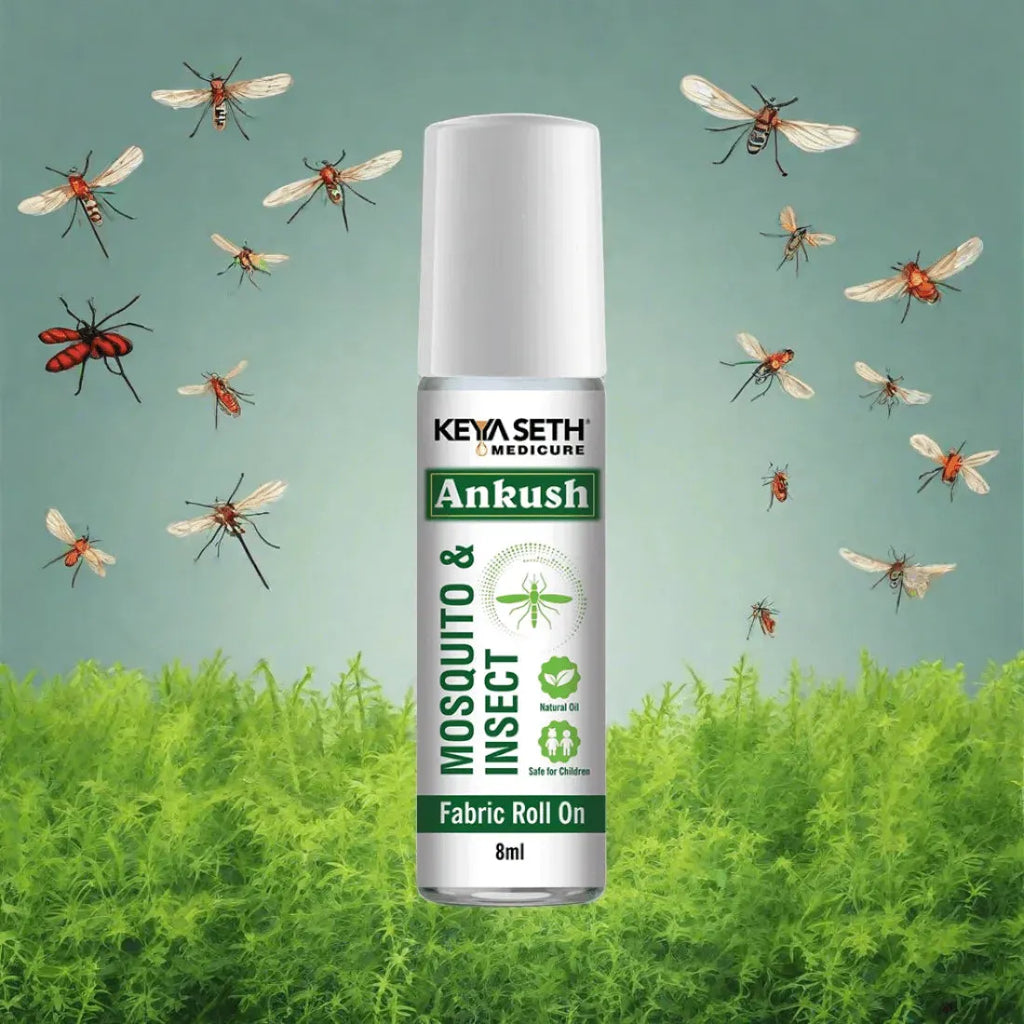 Ankush Apparel Roll On II Mosquito Repellent II Enriched with Essential ...