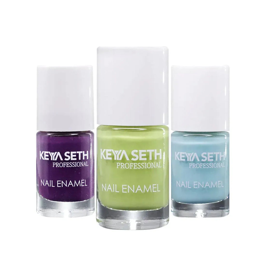 Aquatica + Mint Green + Grape Love Long Wear Nail Enamel Enriched with ...