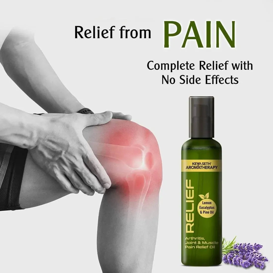 Relief Oil-Relieving Oil- Natural Therapeutic for Arthritis, Joint ...